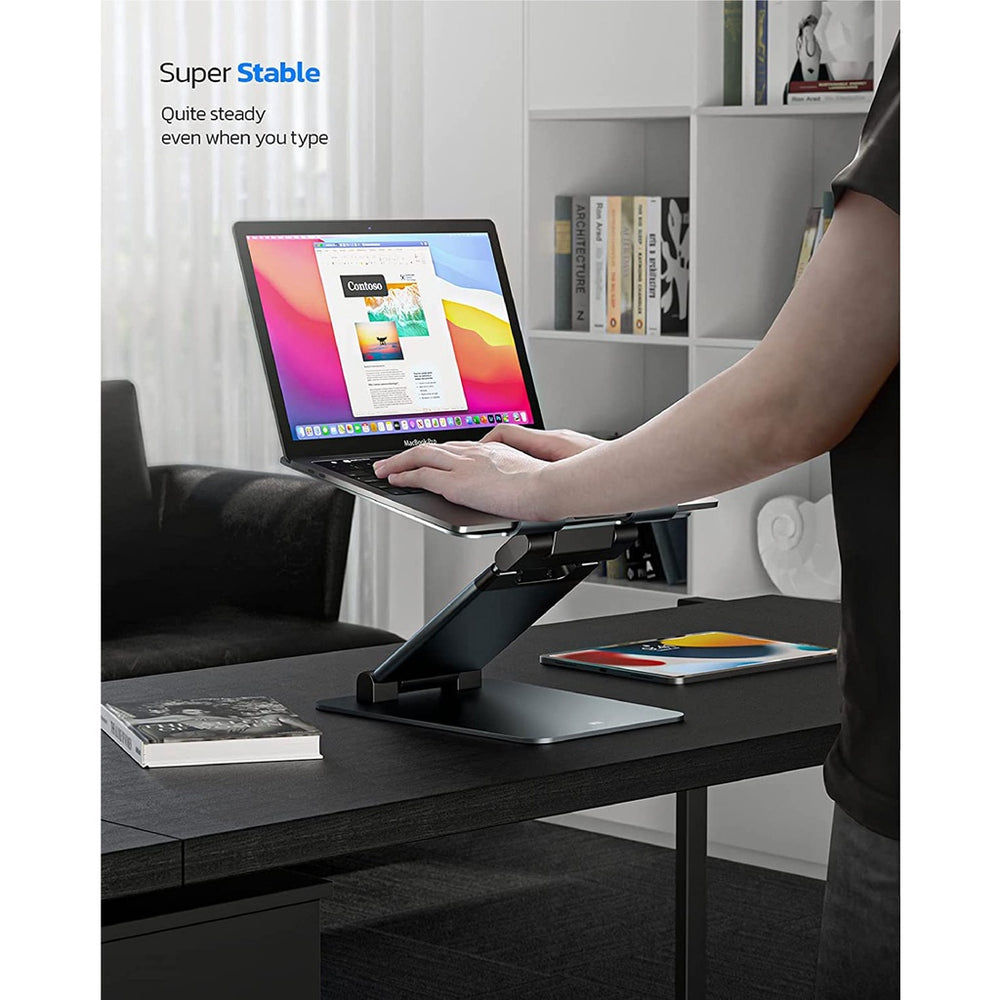 ULTi Laptop Stand, Ergonomic Aluminum Standing Laptop Mount Computer ...
