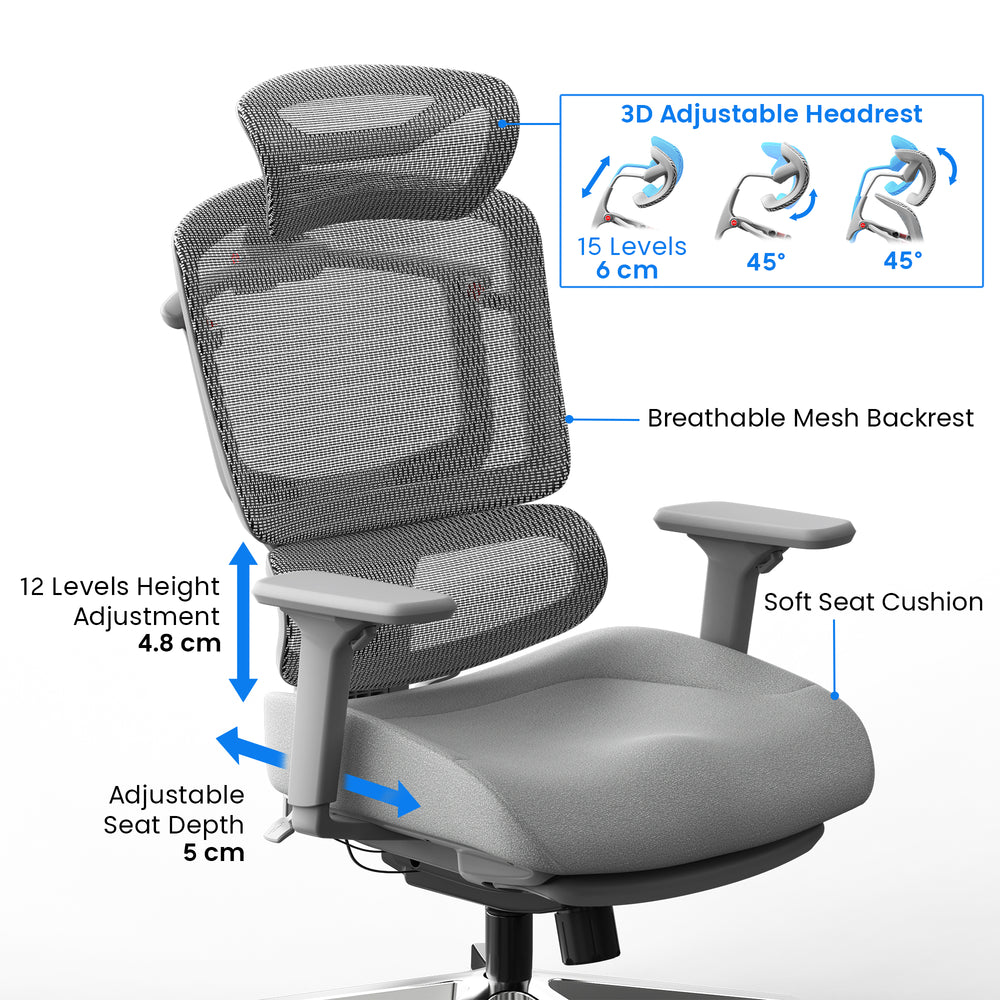APEX+ Ascent Ergonomic Chair – ULTi