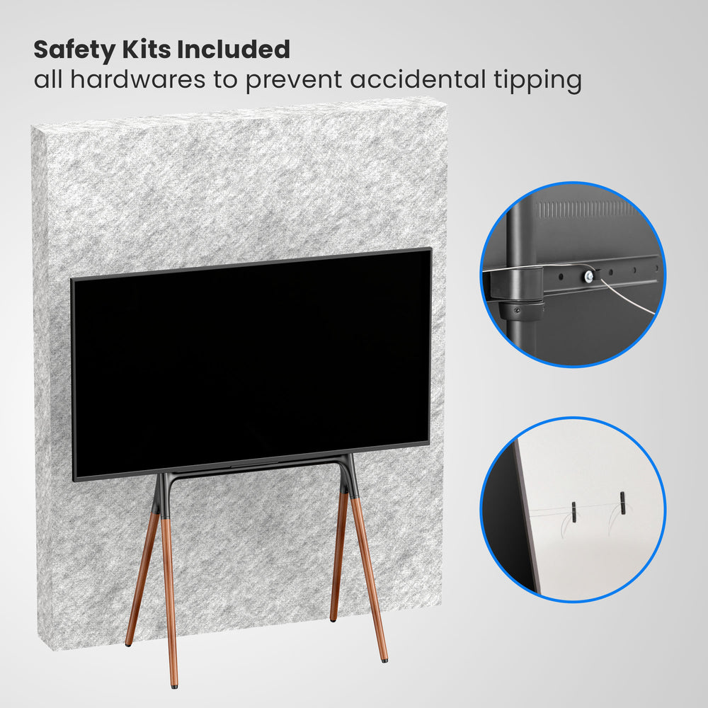 Easel Studio TV Floor Stand | TVS-02 – ULTi