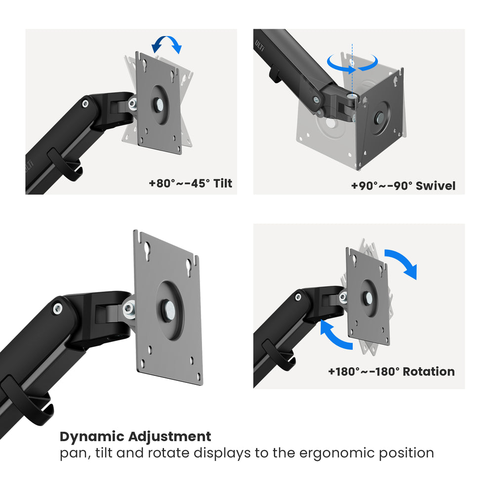 Revo Single Monitor Arm | T47 – ULTi