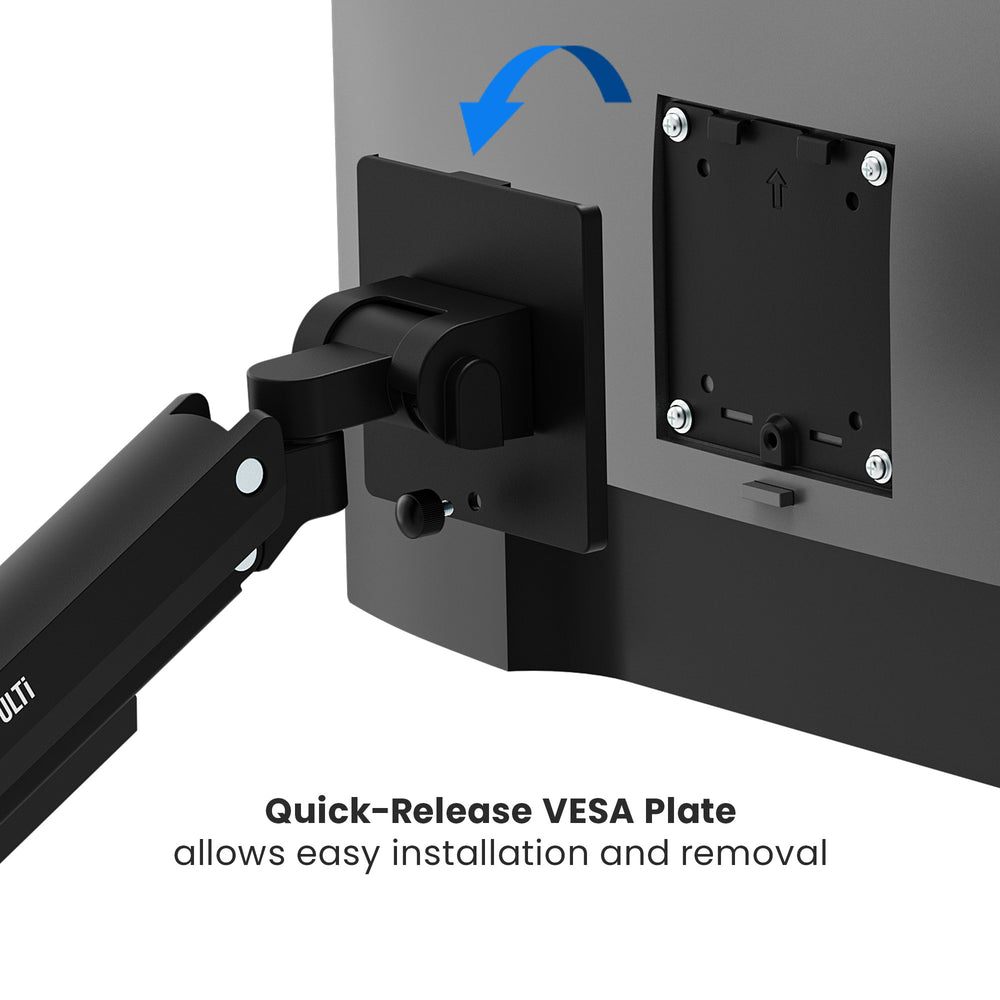 Vulcan Wall Mount Monitor Arm | T59 – ULTi